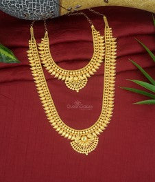 Buy Gold Plated 1gm Combo Set Jewelry Online India, Kerala – Queen ...