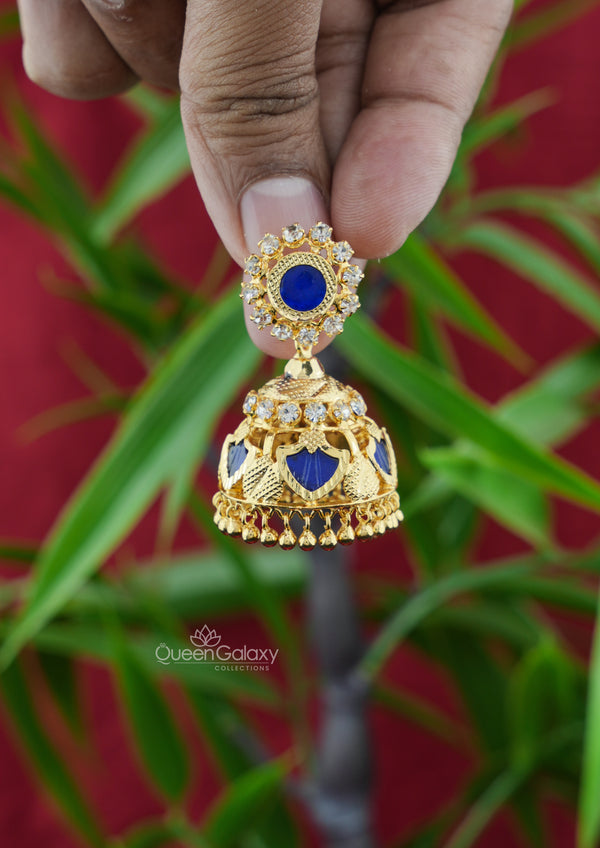 Goldplated Palakka Jimikki – Queen Galaxy Collections